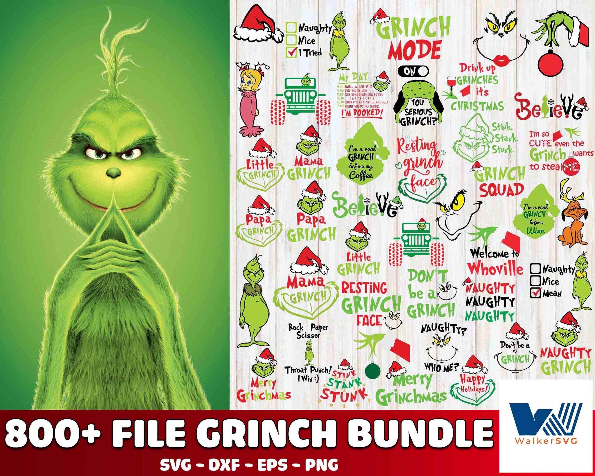 800+ file grinch bundle SVG, Grinch SVG,Cutting Image, cricut , file c ...