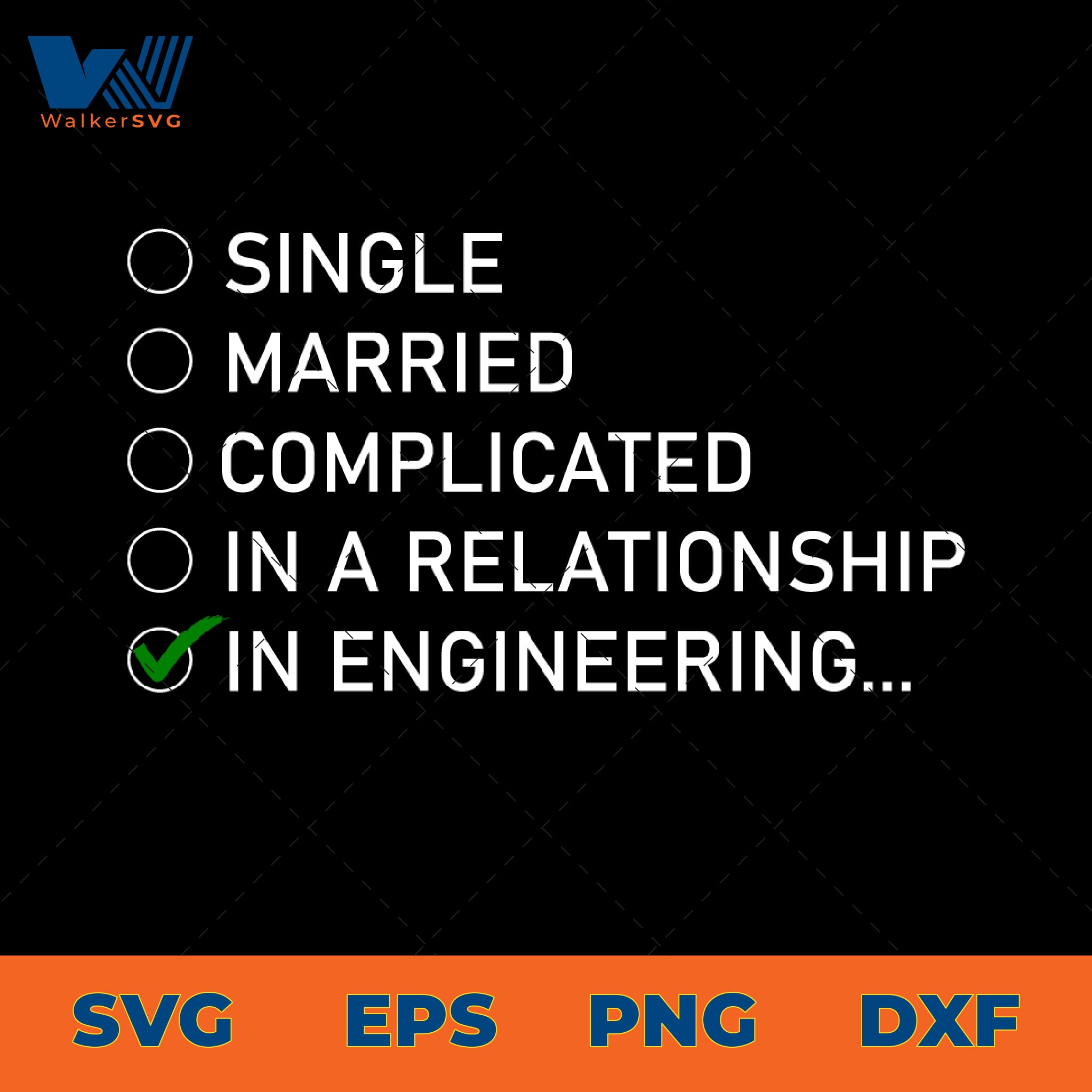 In Engineering Relationship SVG – Zerosvg